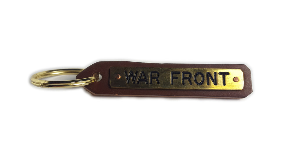 War Front Leather Key Chain – Claiborne Farm